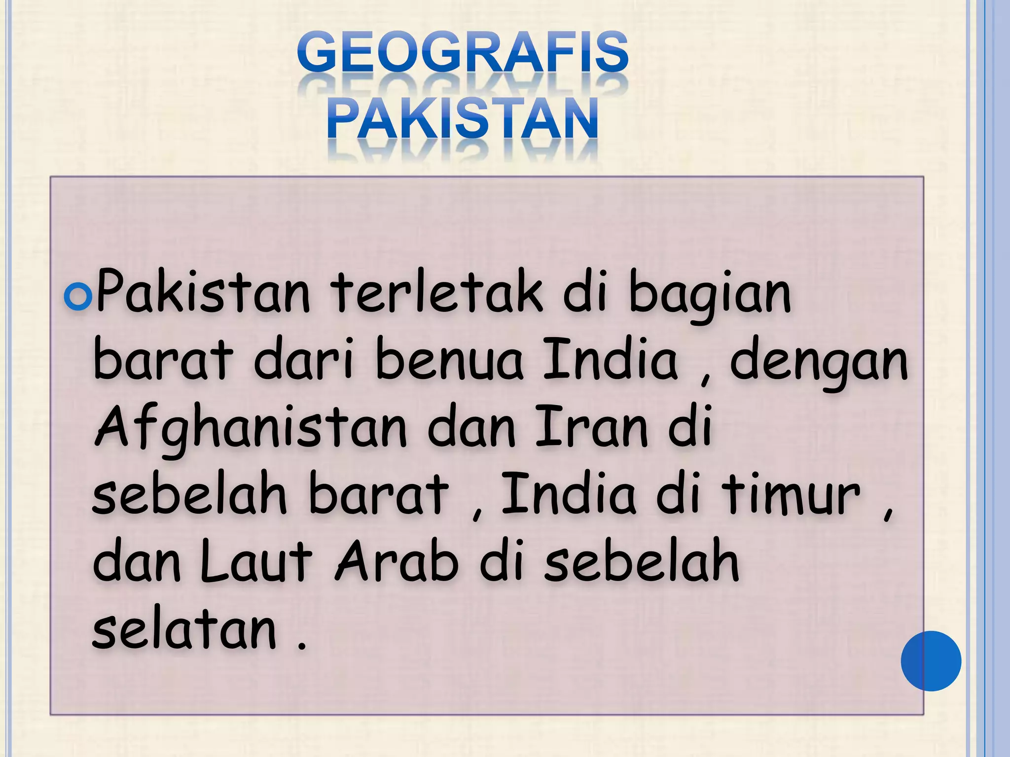 sistem pemerintahan pakistan | PPTX