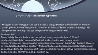 Teori Pemerolehan Bahasa Berbasis Linguistik | PPTX