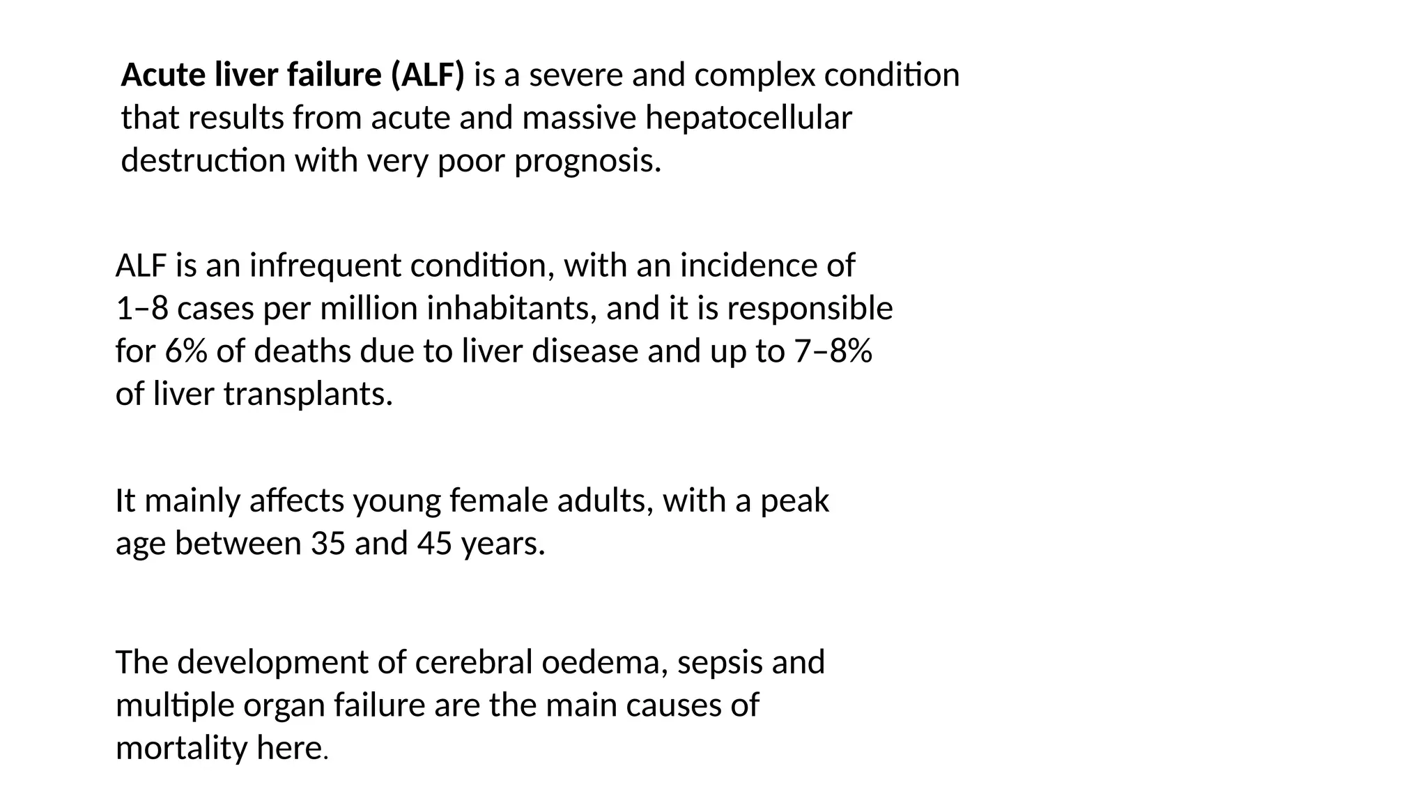 ALF PPT for Liver patients ( ACUTE LIVER FAILURE) | PPTX