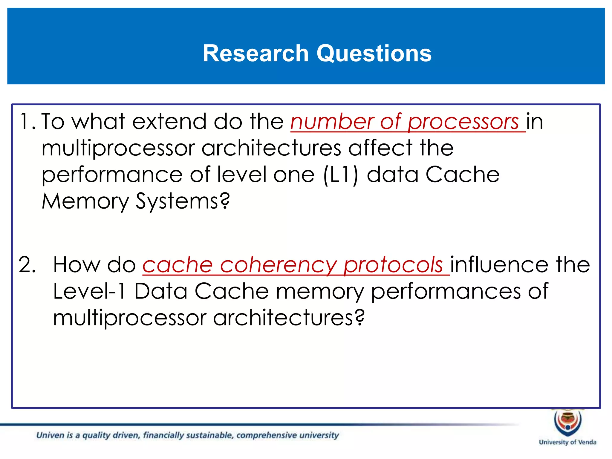 Cache Performance Evaluation | PPT