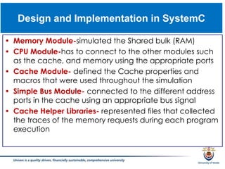 Cache Performance Evaluation | PPT