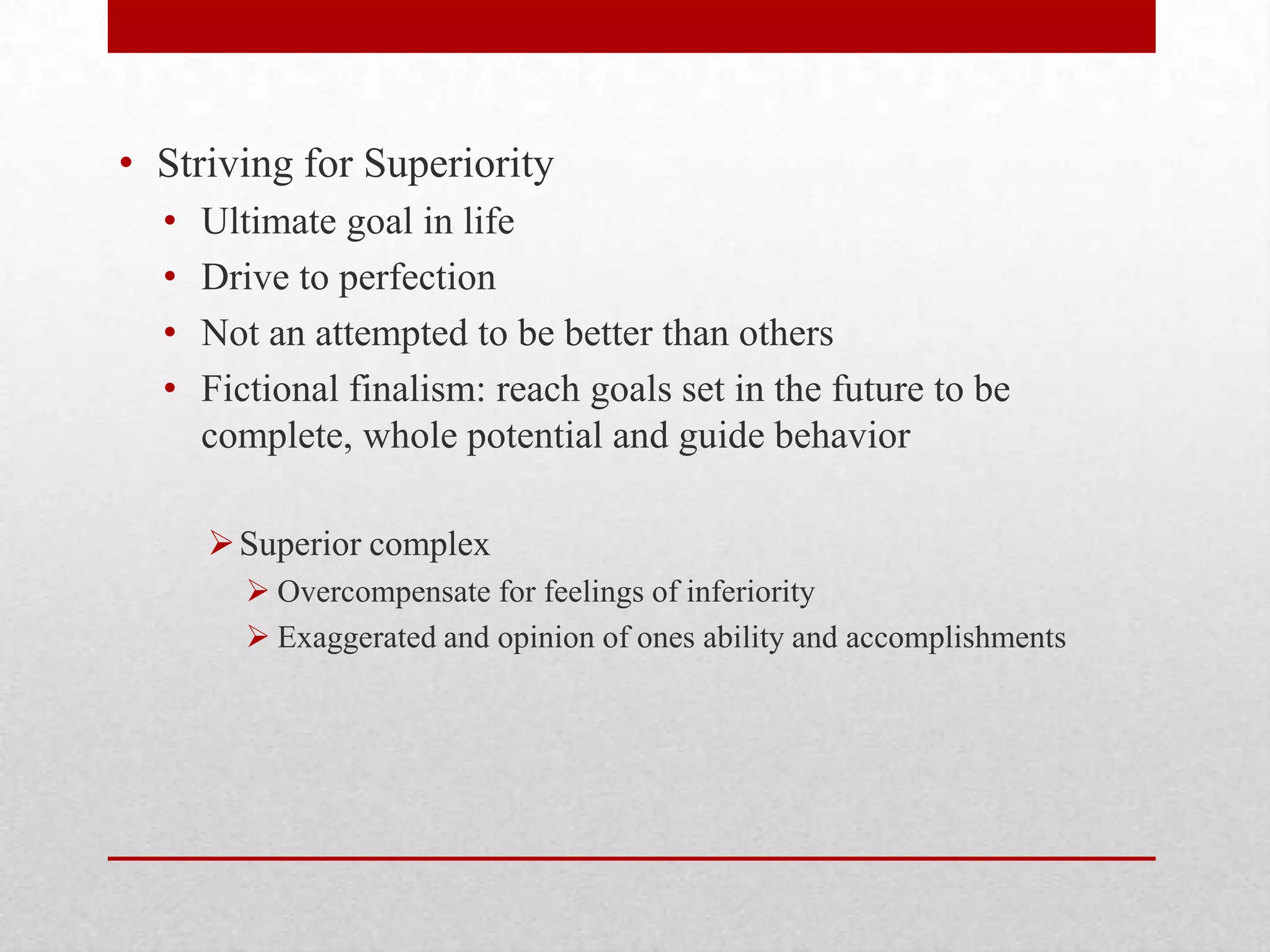 Alfred Adler with example | PPTX