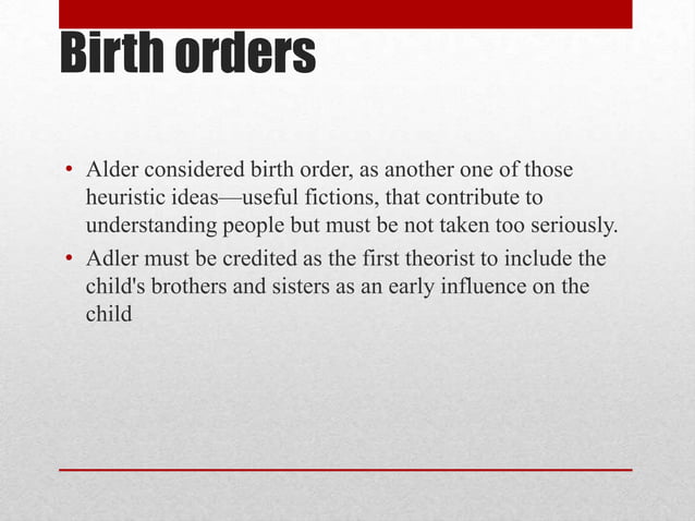 Alfred Adler with example | PPTX | Parenting Children Aged 4-11 | Parenting