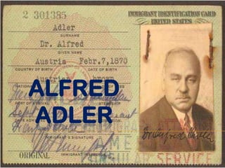 Who is Alfred Adler? | PPTX