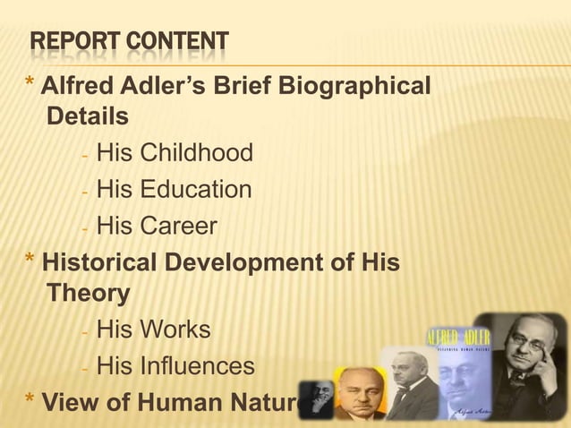 Who is Alfred Adler? | PPTX | Science