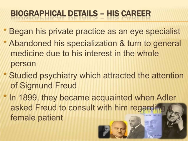 Who is Alfred Adler? | PPTX | Science