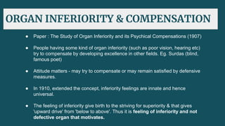 ALFRED ADLER PPT (Systems and theories of Psychology) | PPTX