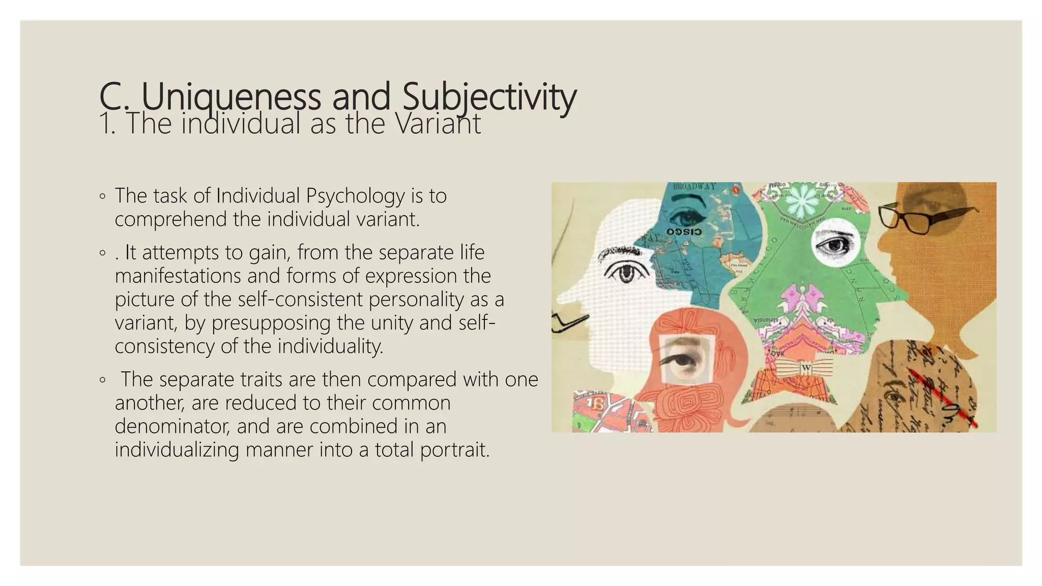 Alfred Adler Individual Psychology | PPTX