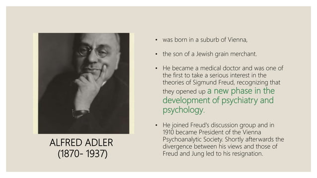 Alfred Adler Individual Psychology | PPTX