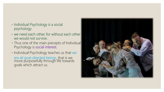 Alfred Adler Individual Psychology | PPTX