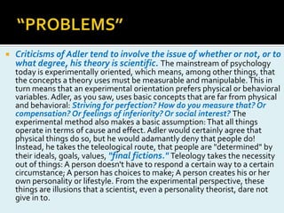 Alfred adlerz theory | PPT
