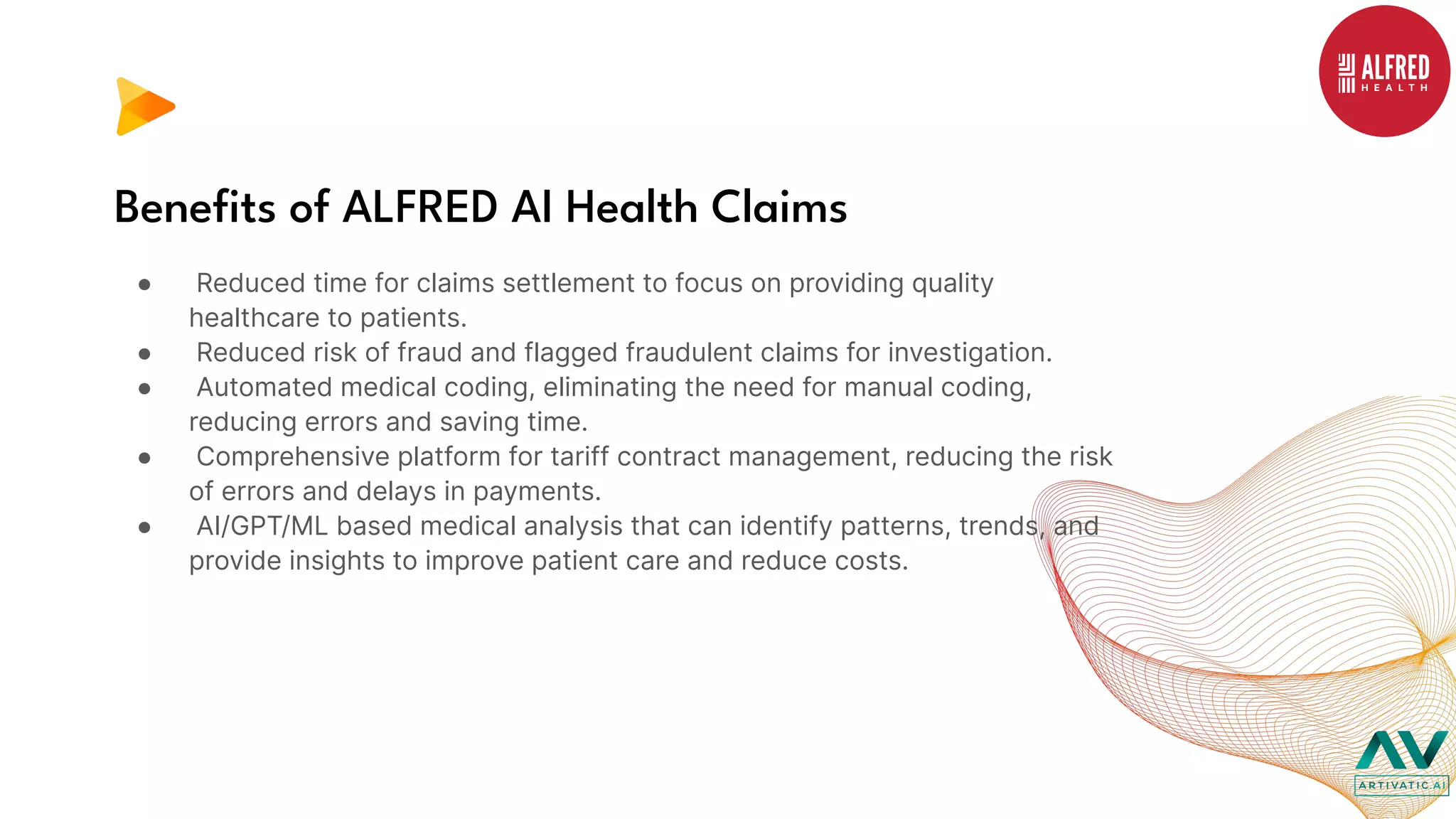 Alfred Health Platform - AI Health Claims | PDF