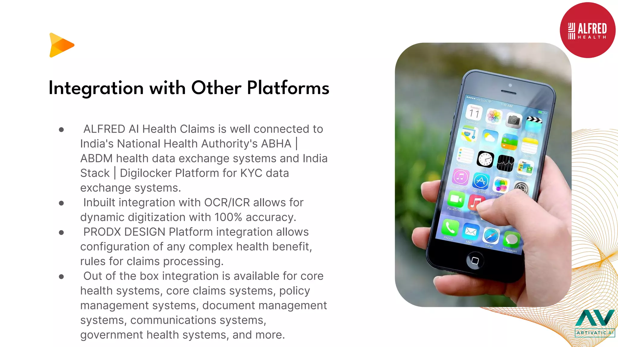 Alfred Health Platform - AI Health Claims | PDF