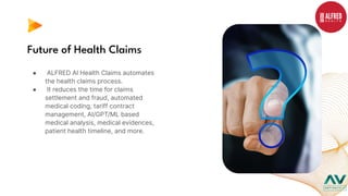 Alfred Health Platform - AI Health Claims | PDF