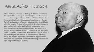 Alfred hitchcock | PPT