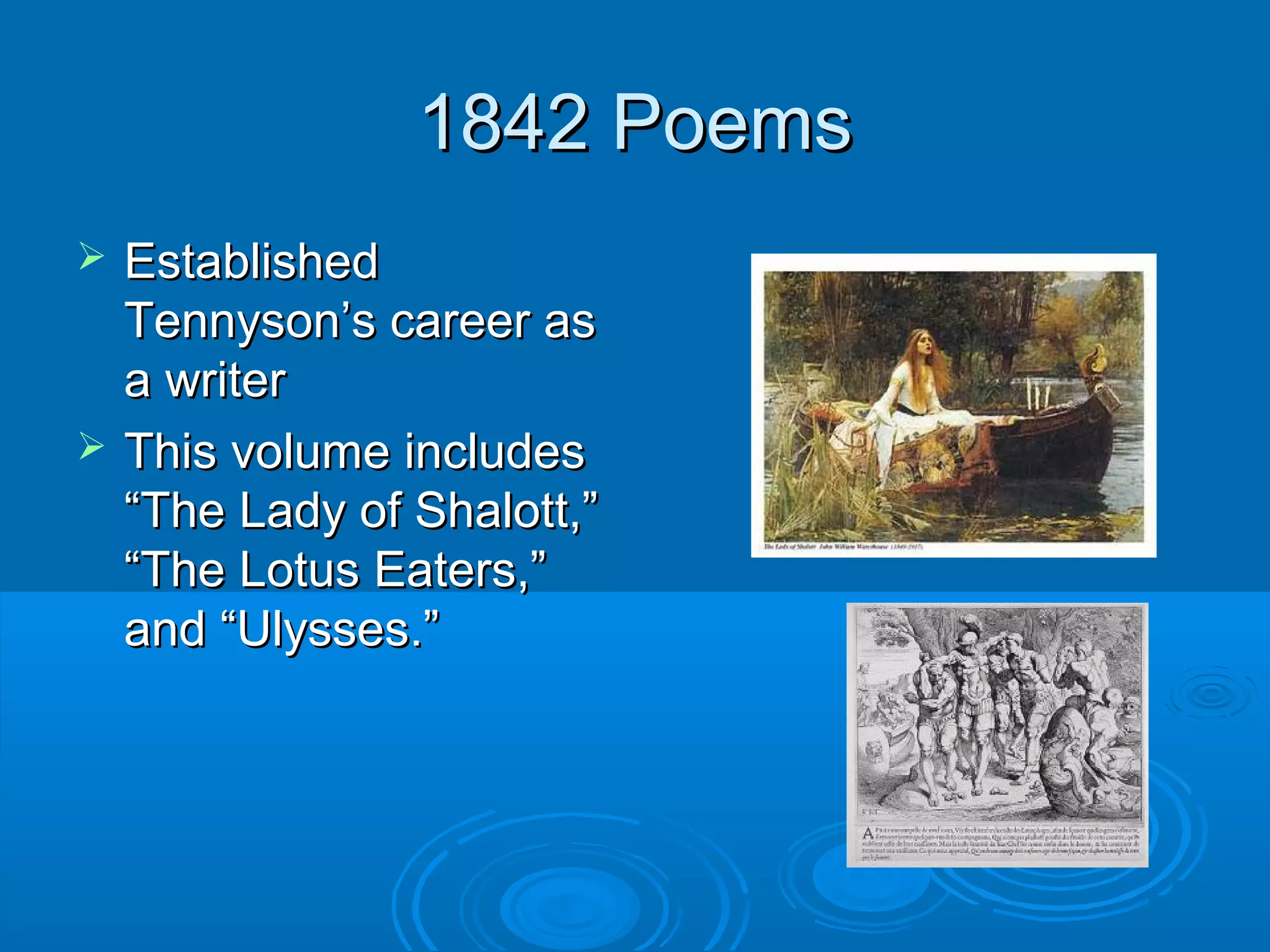 Alfred lord tennyson | PPT