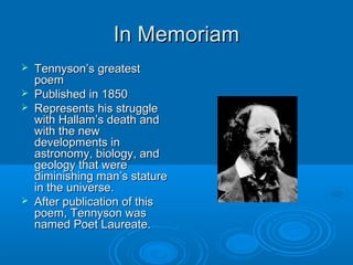 Alfred lord tennyson | PPT