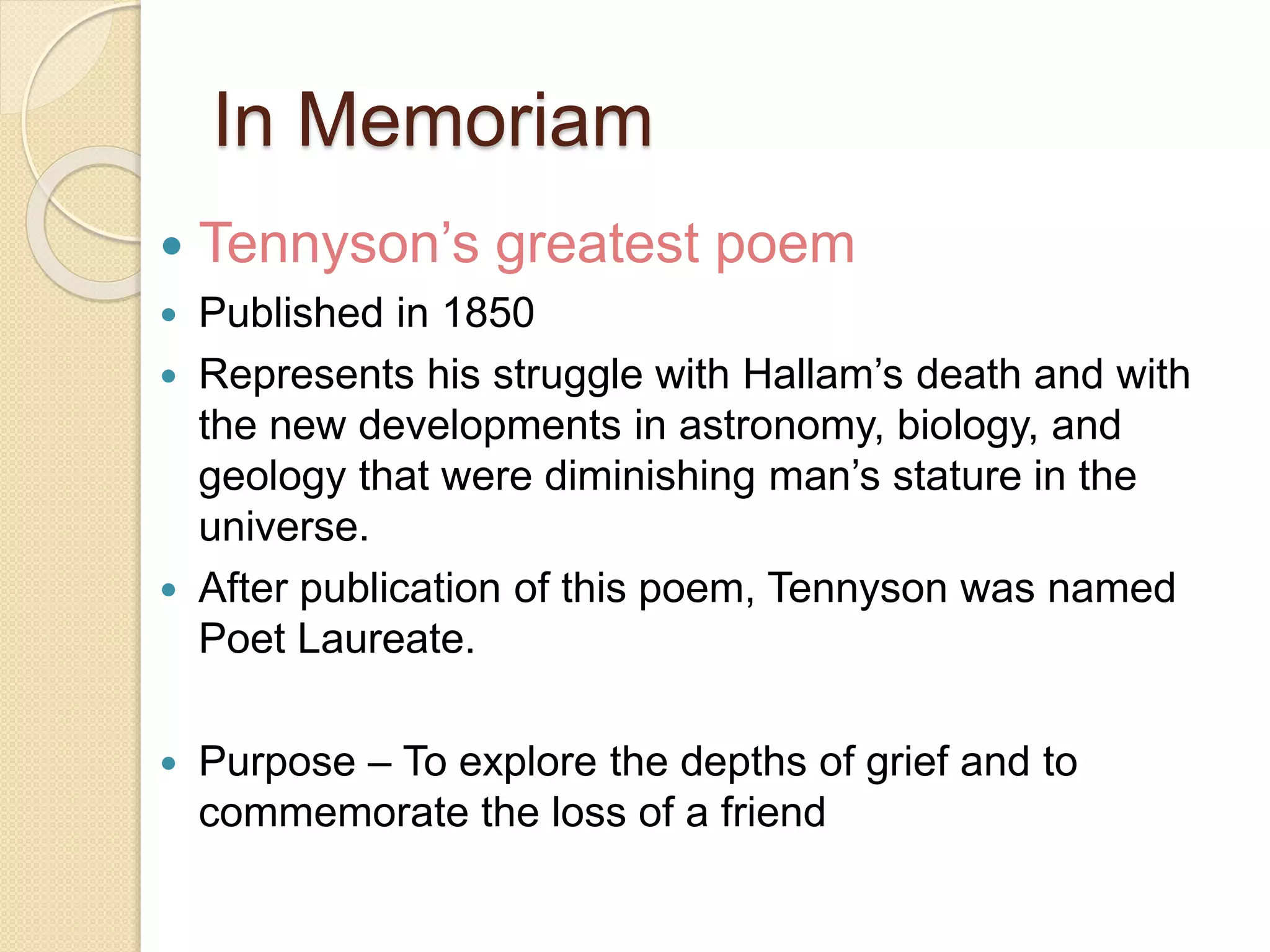 Alfred ,lord tennyson | PPTX