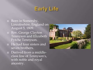 Alfred lord tennyson | PPTX