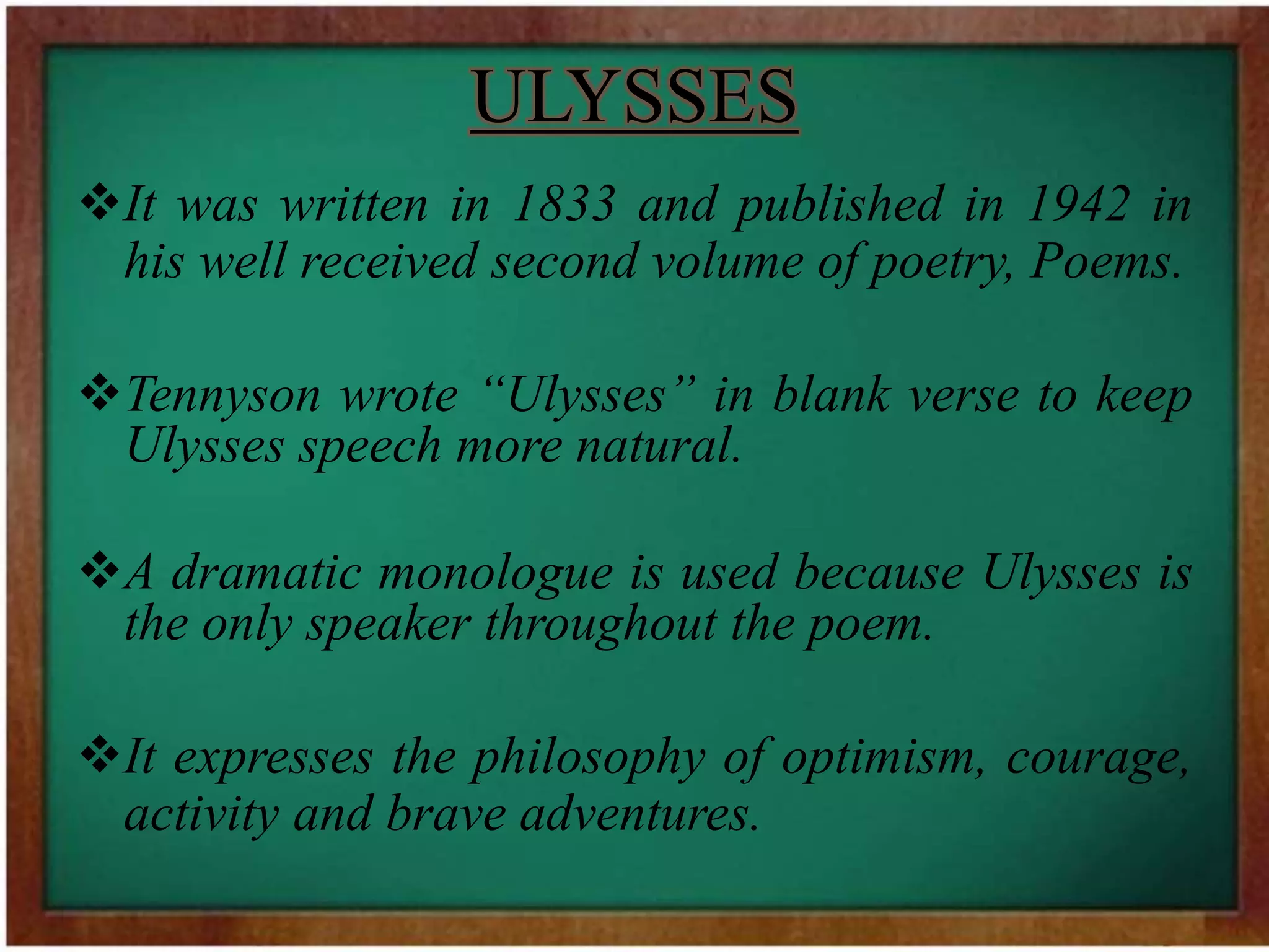 Alfred Lord Tennyson | PPTX