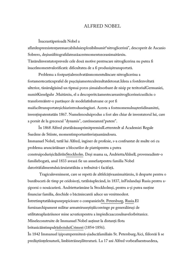 Alfred nobel | PDF