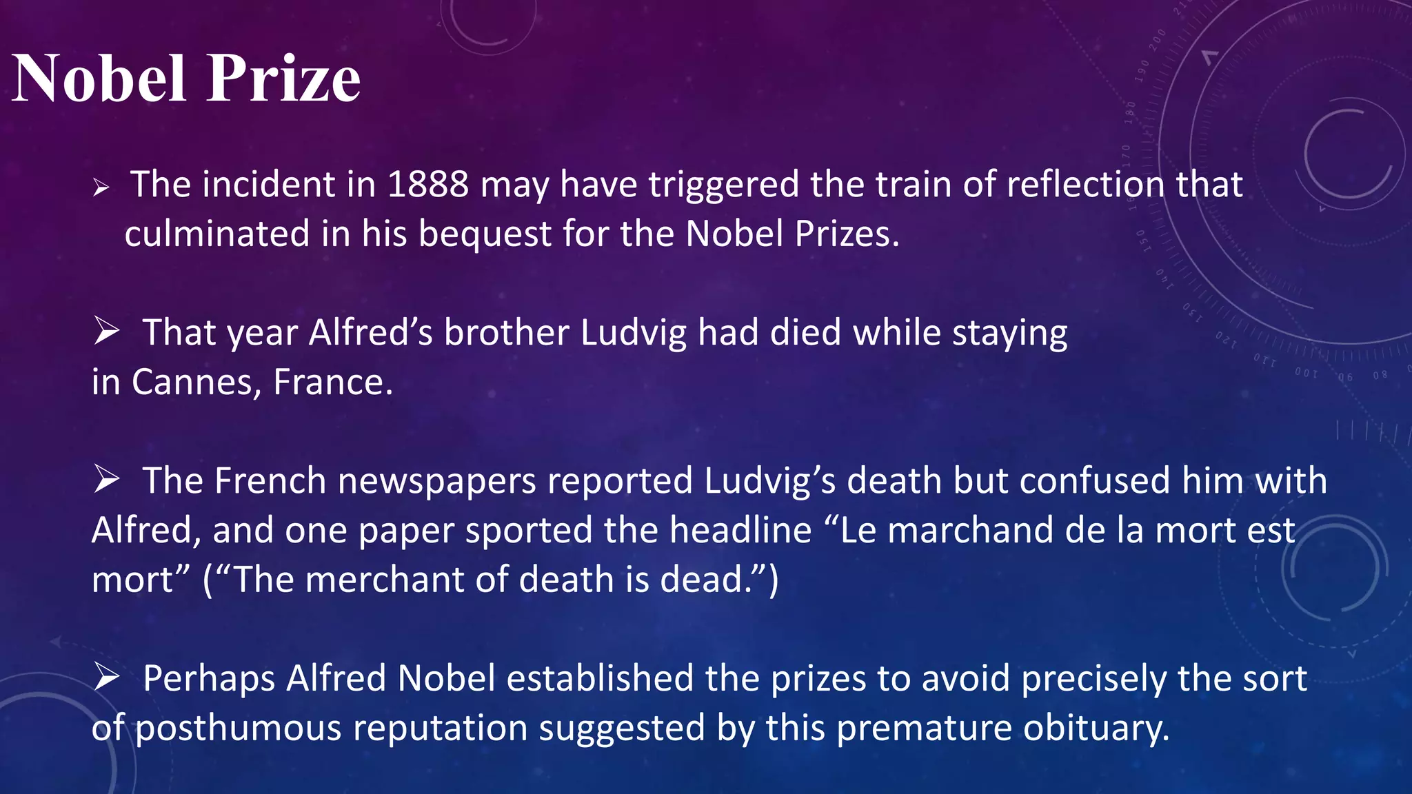 Alfred nobel | PPTX