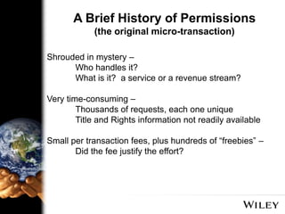 Increasing Permissions Revenues with Point-of-Content Licensing | PPTX