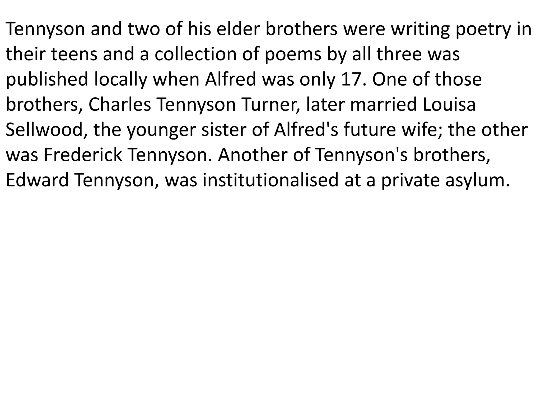 Alfred tennyson | PPTX