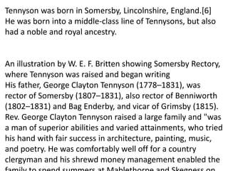 Alfred tennyson | PPTX