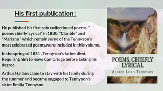 Life of Alfred tennyson | PPTX