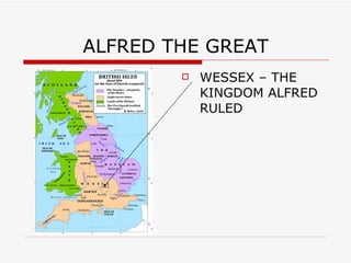 Alfred The Great Map