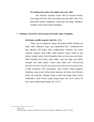 Pentingnya Roh Kudus Dalam Penginjilan | PDF