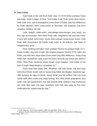 Pandangan tentang Yesus Kristus dalam surat-surat Dogmatis (Roma, I, II ...