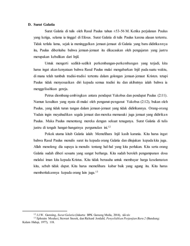 Pandangan tentang Yesus Kristus dalam surat-surat Dogmatis (Roma, I, II Korintus dan Galatia) | PDF