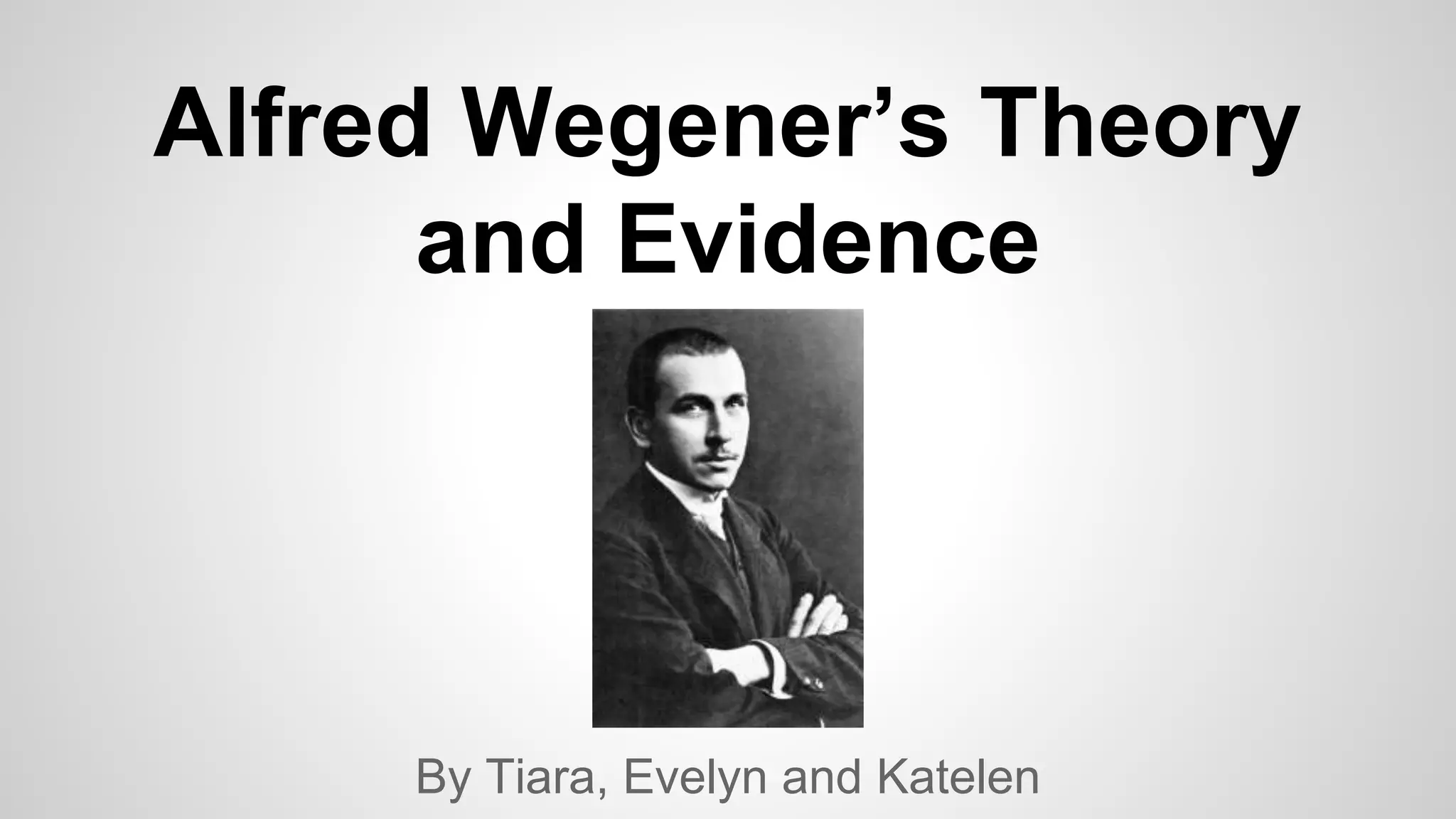 Alfred wegener presentation | PPTX