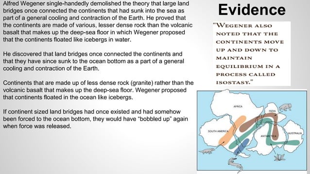 Alfred wegener presentation | PPTX | Geography | Science