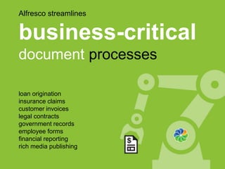 alfresco-2.ppt | Operating Systems | Computer Software and Applications
