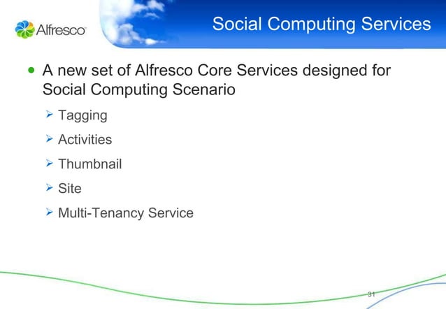 Alfresco As SharePoint Alternative - Architecture Overview | PPT