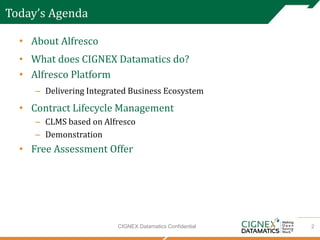 Alfresco based-Contract Lifecycle Management Solution-July19’2012 | PDF