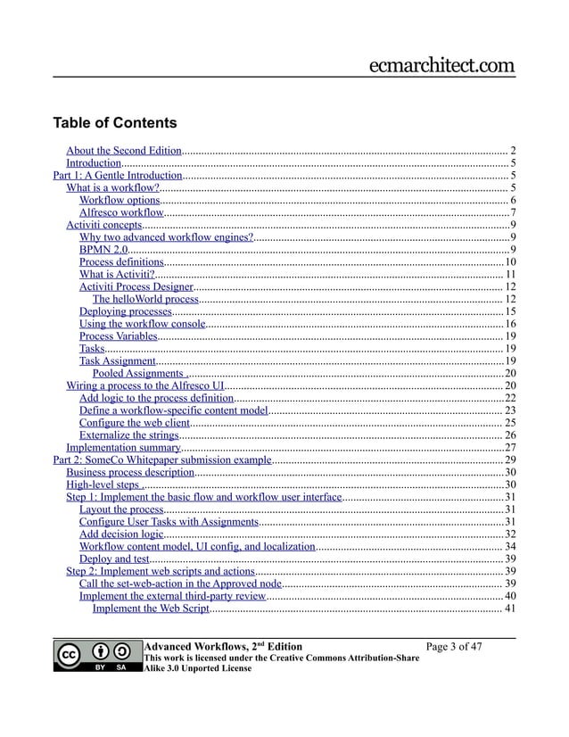 Alfresco Developer Series: Advanced Workflows | PDF