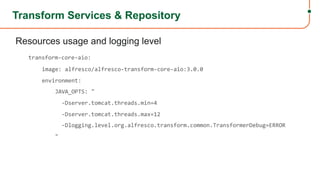 Alfresco Transform Services 4.0.0 | PPT