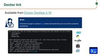 Docker Init with Templates for Alfresco | PPT