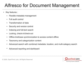 Introduction to Alfresco | PDF