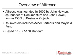 Introduction to Alfresco | PDF
