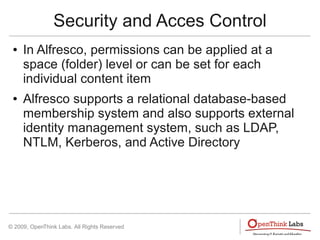 Introduction to Alfresco | PPT