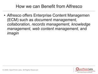 Introduction to Alfresco | PPT