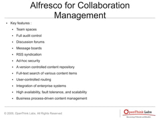 Introduction to Alfresco | PPT