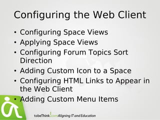 Alfresco : Customizing the User Interface | PPT