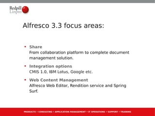 Alfresco 3.3 English | PDF | Shareware and Freeware | Computer Software and Applications