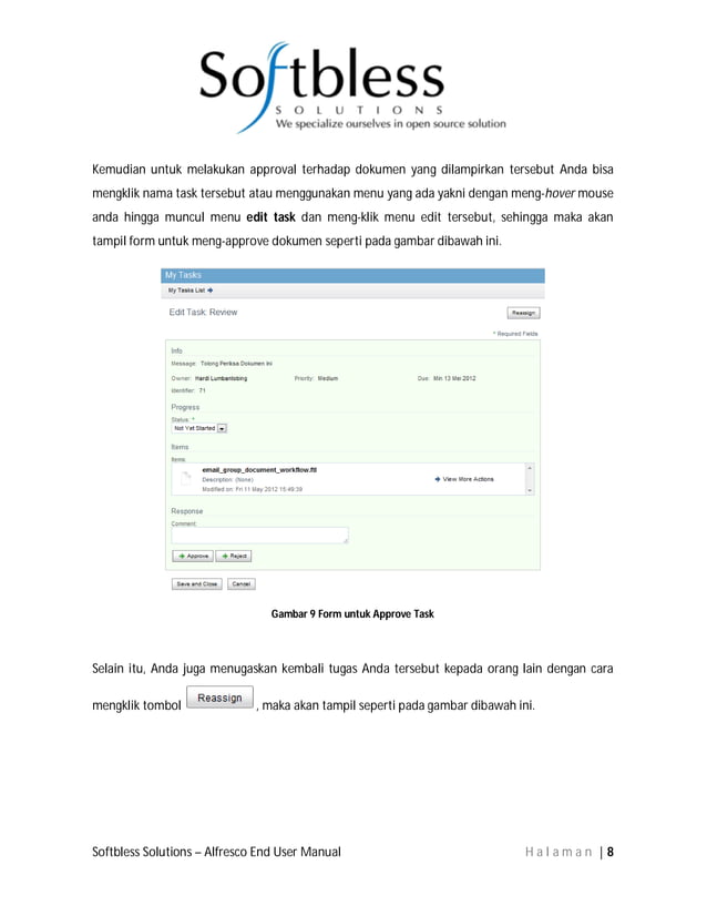 Alfresco 4 advance workflow - by softbless - part iv | PDF | Free Download